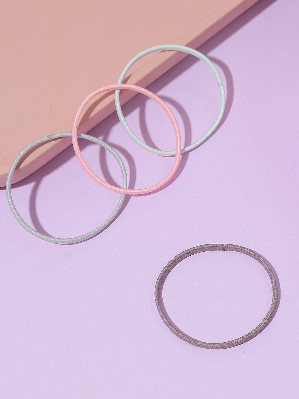 Seamless Rubber Band 6 Pcs (Pack Of 2 )