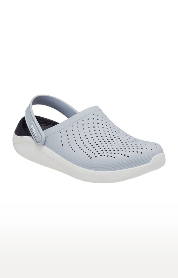 Unisex Blue Solid Clogs