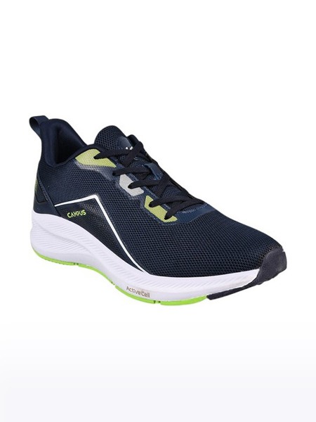 Men's Blue CAMP PISTON Running Shoes