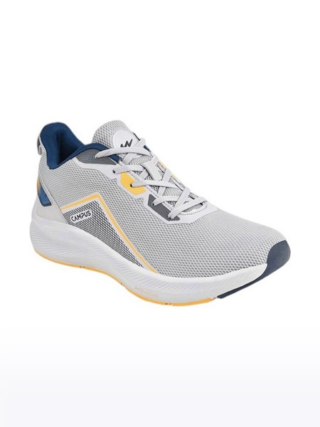 Men's Grey CAMP PISTON Running Shoes