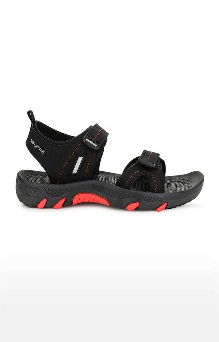 Men's 2Gc-03 Black Synthetic Floaters
