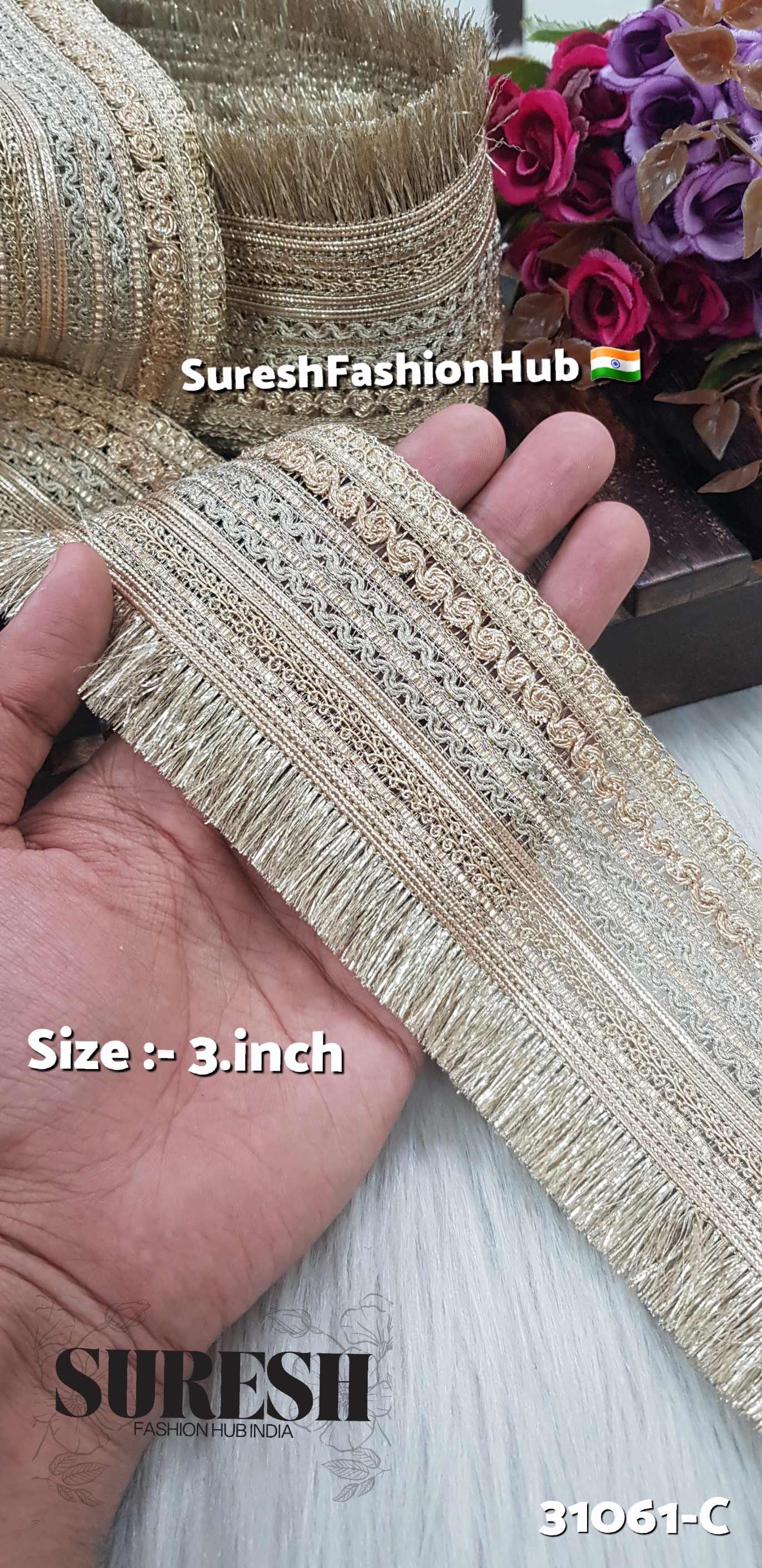 Pearl Multi-Jhalar Border – 31061-C