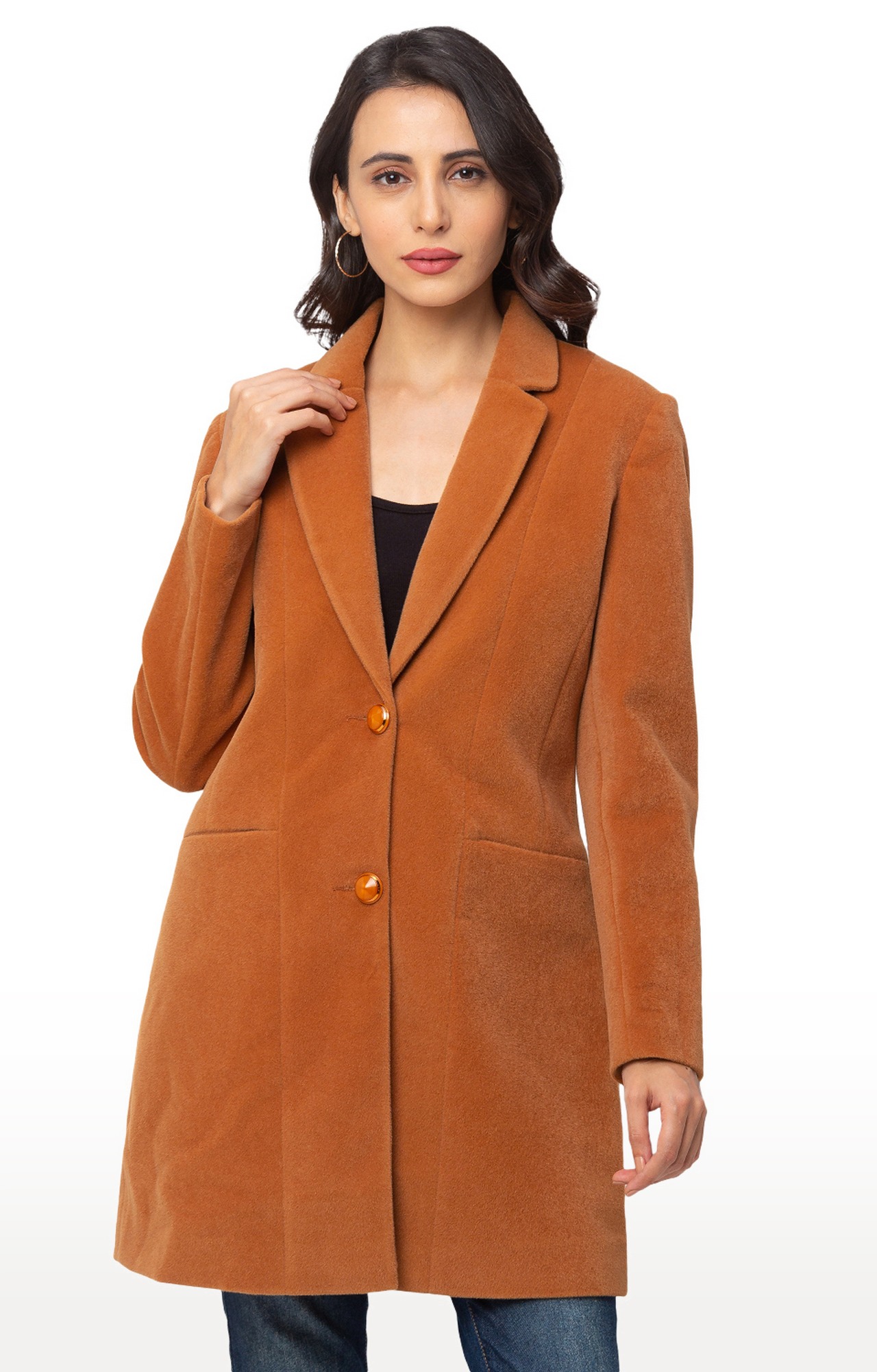 Brown Solid Coat