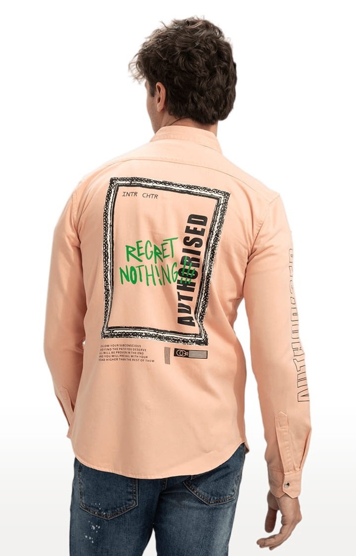Men's Regret Nothing Pink Shirt
