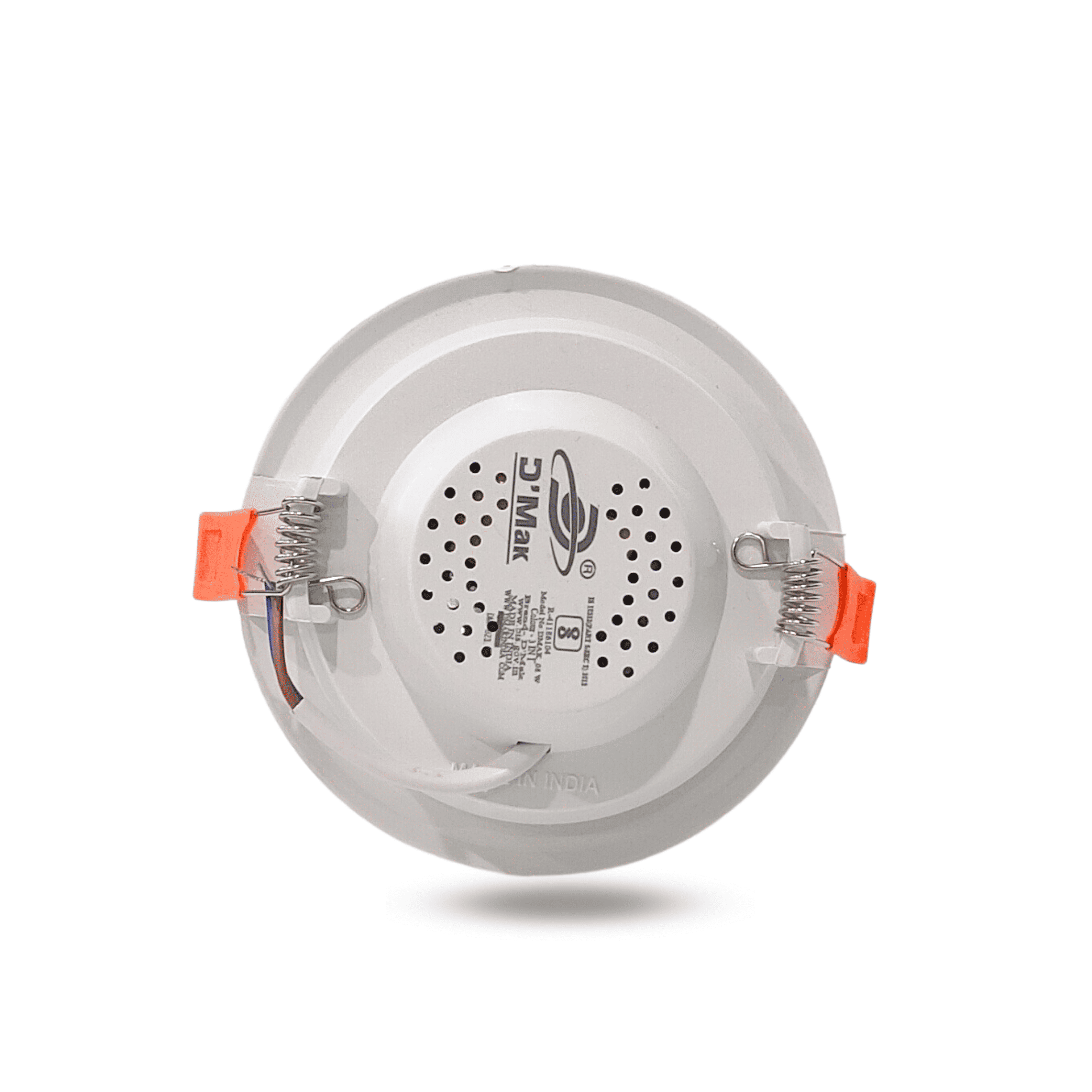 8 Watt Round Led PC Conceal Light for POP/ Recessed Lighting(Pack of-10 ...