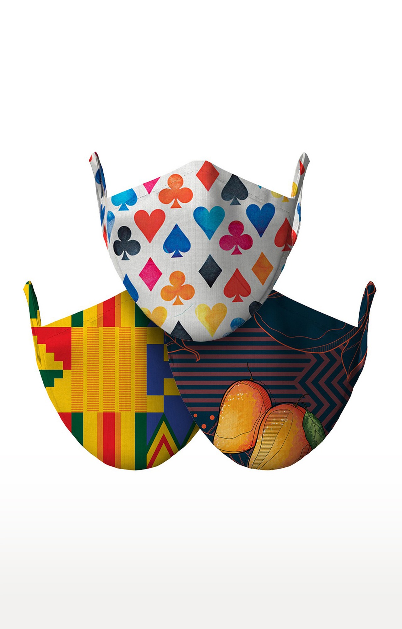 52 Shades of Spades Face Masks (Pack of 3)