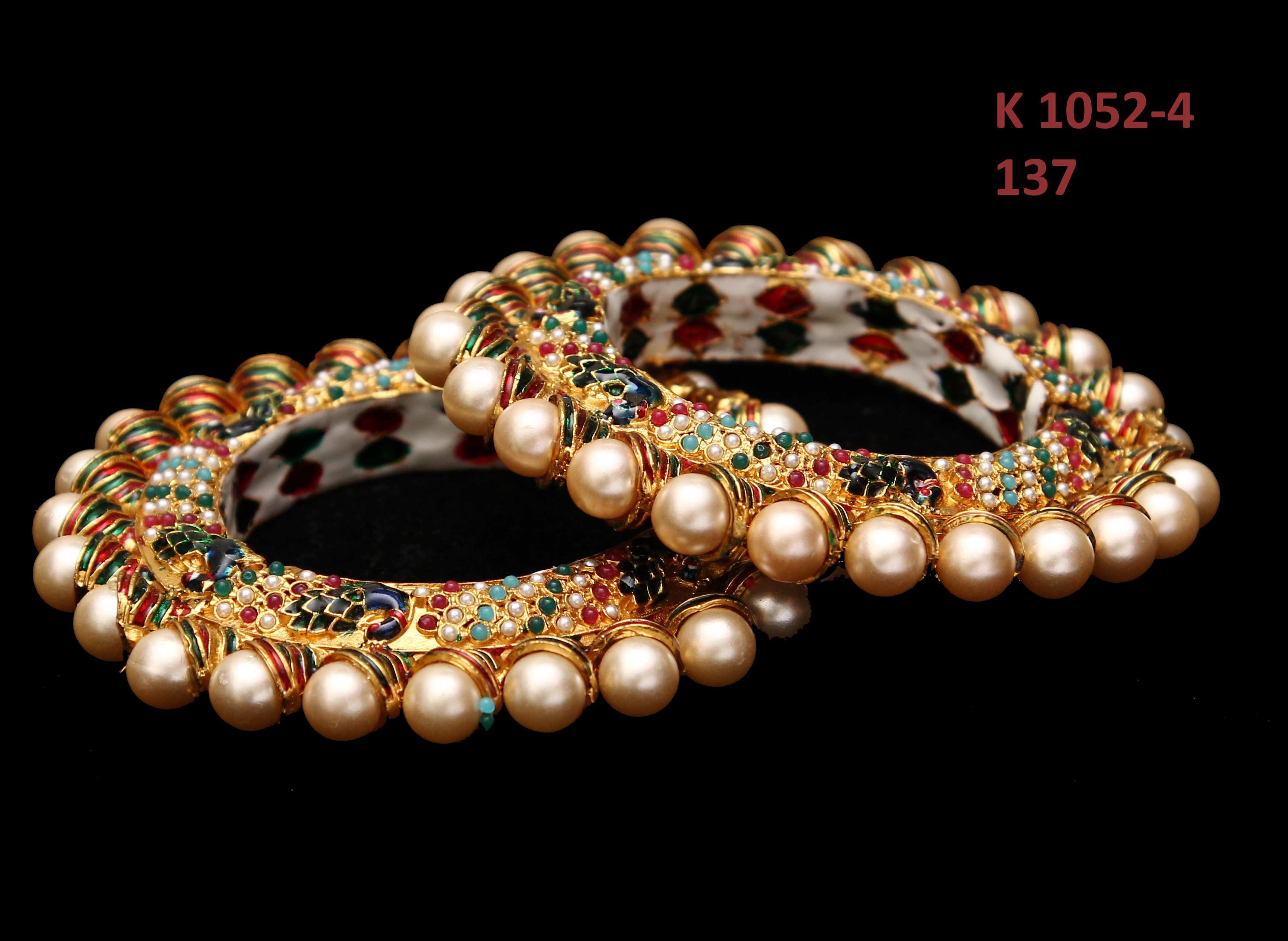 Unique Beautiful Bangles Gold Plated Gold Plated Traditional Fashion ...