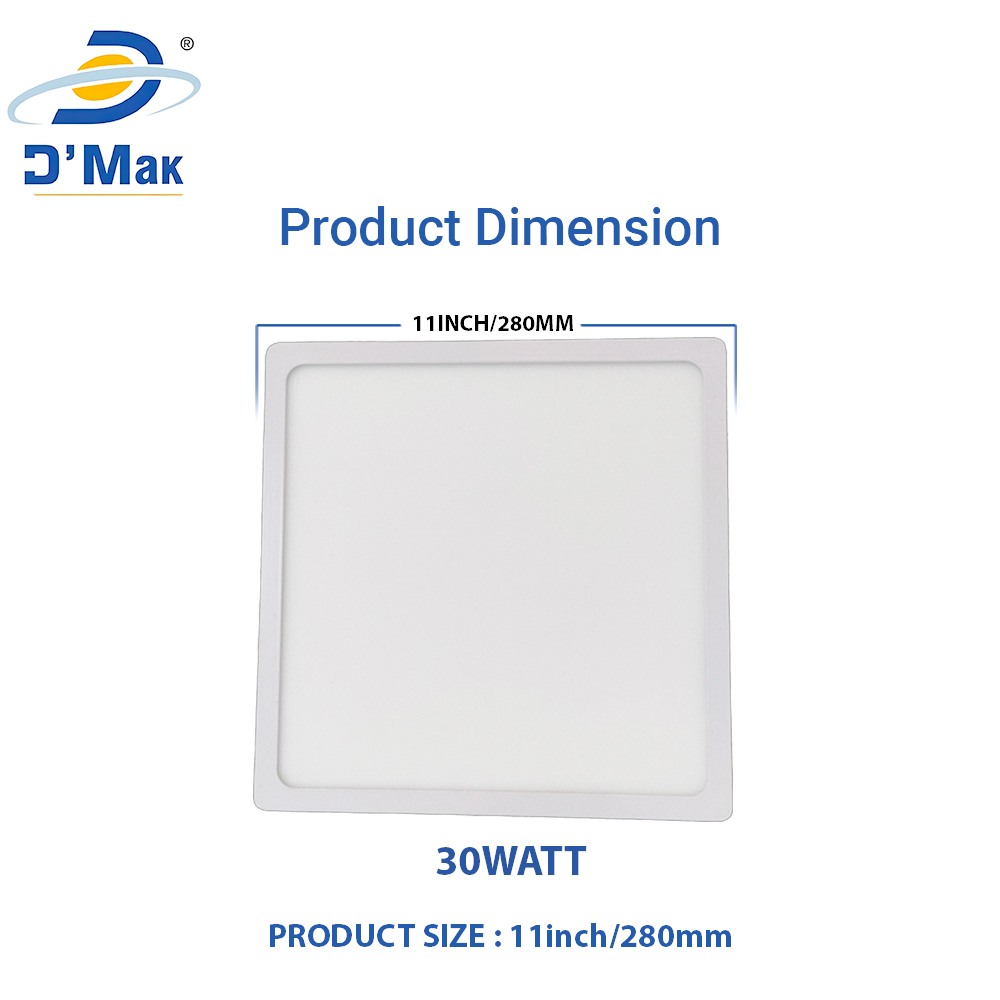30 Watt Square Surface Led Panel Light for Ceiling(Pack of -1 , Colour ...