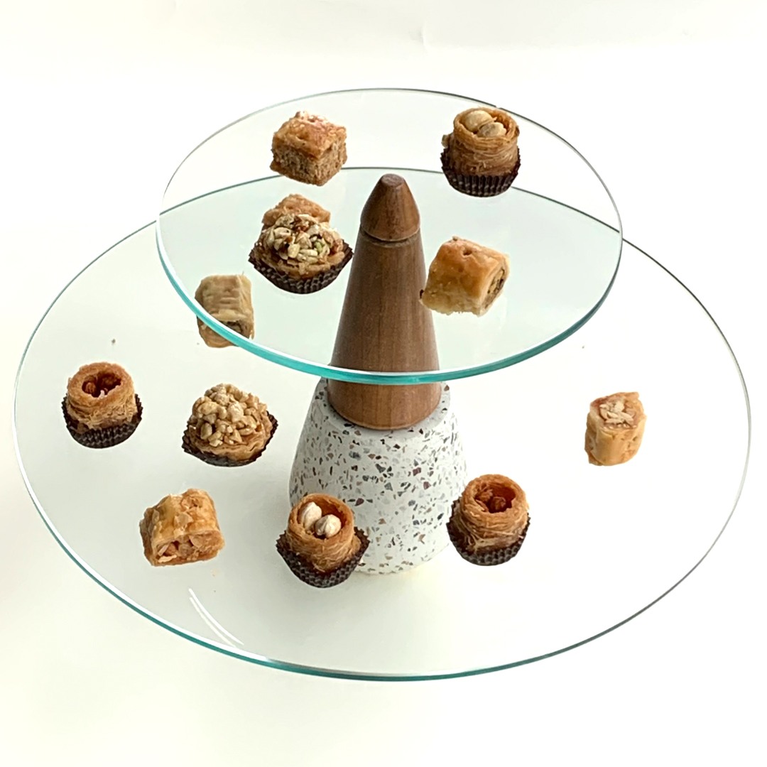 Glass Layered Stand | Tessera