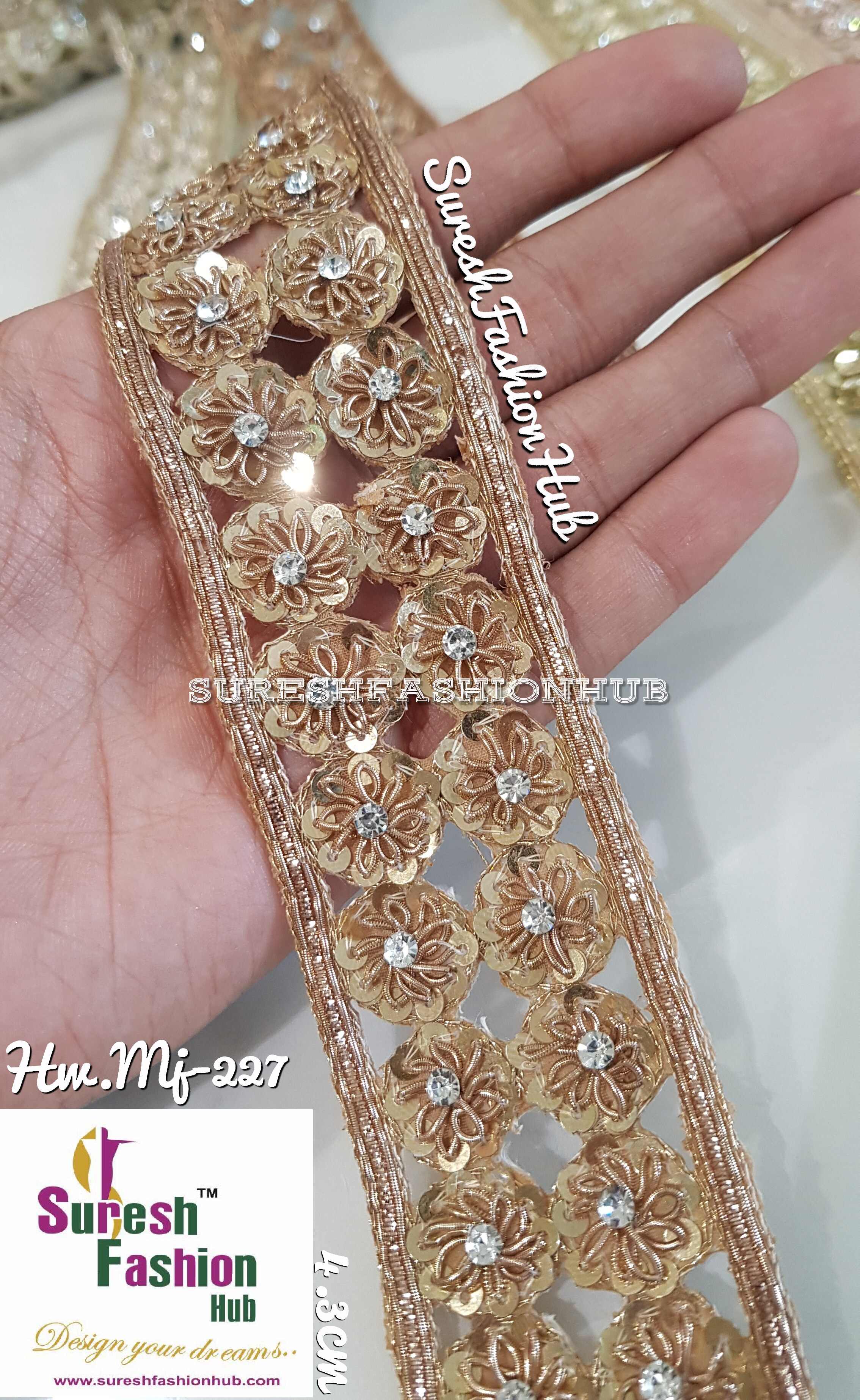 Handmade decorative Matt Gold Ribbon