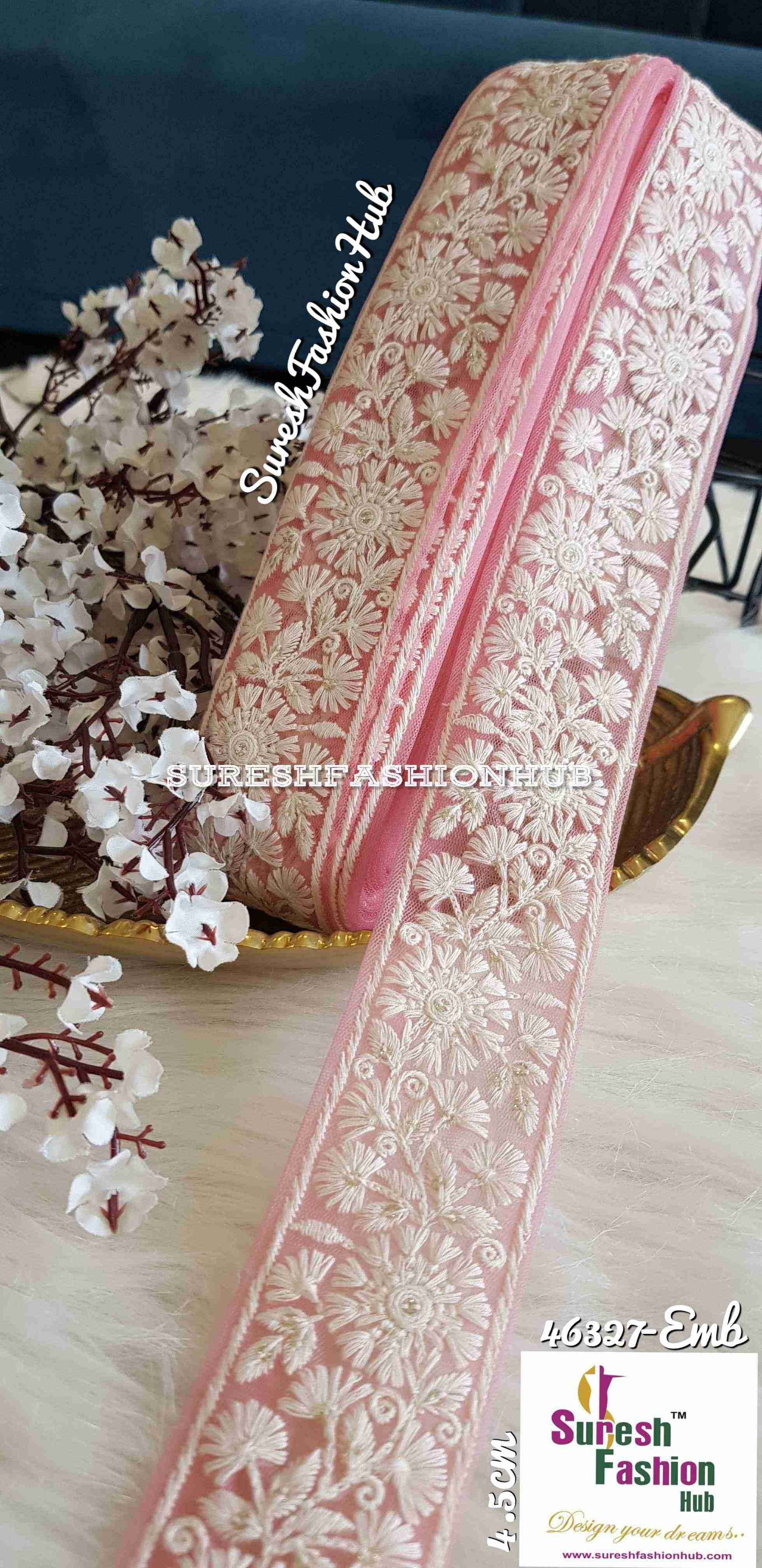 Meshmerized Light Pink Trim