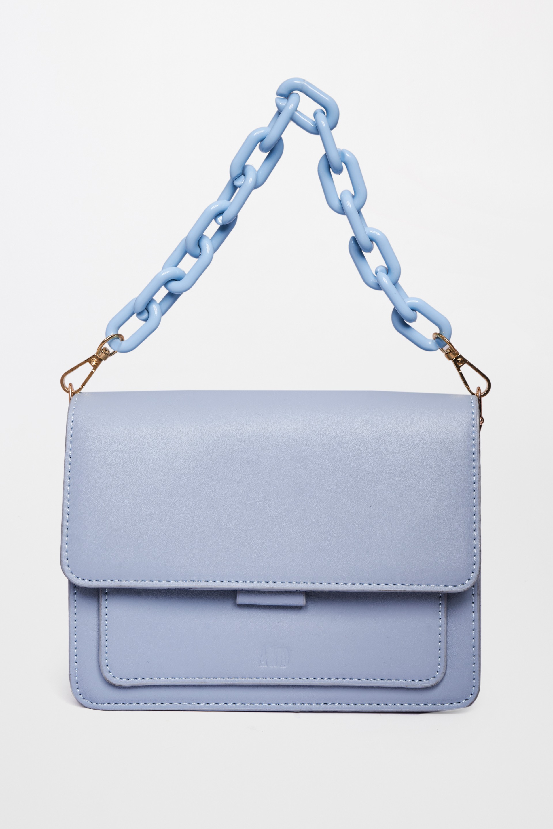 AND Powder Blue Handbags