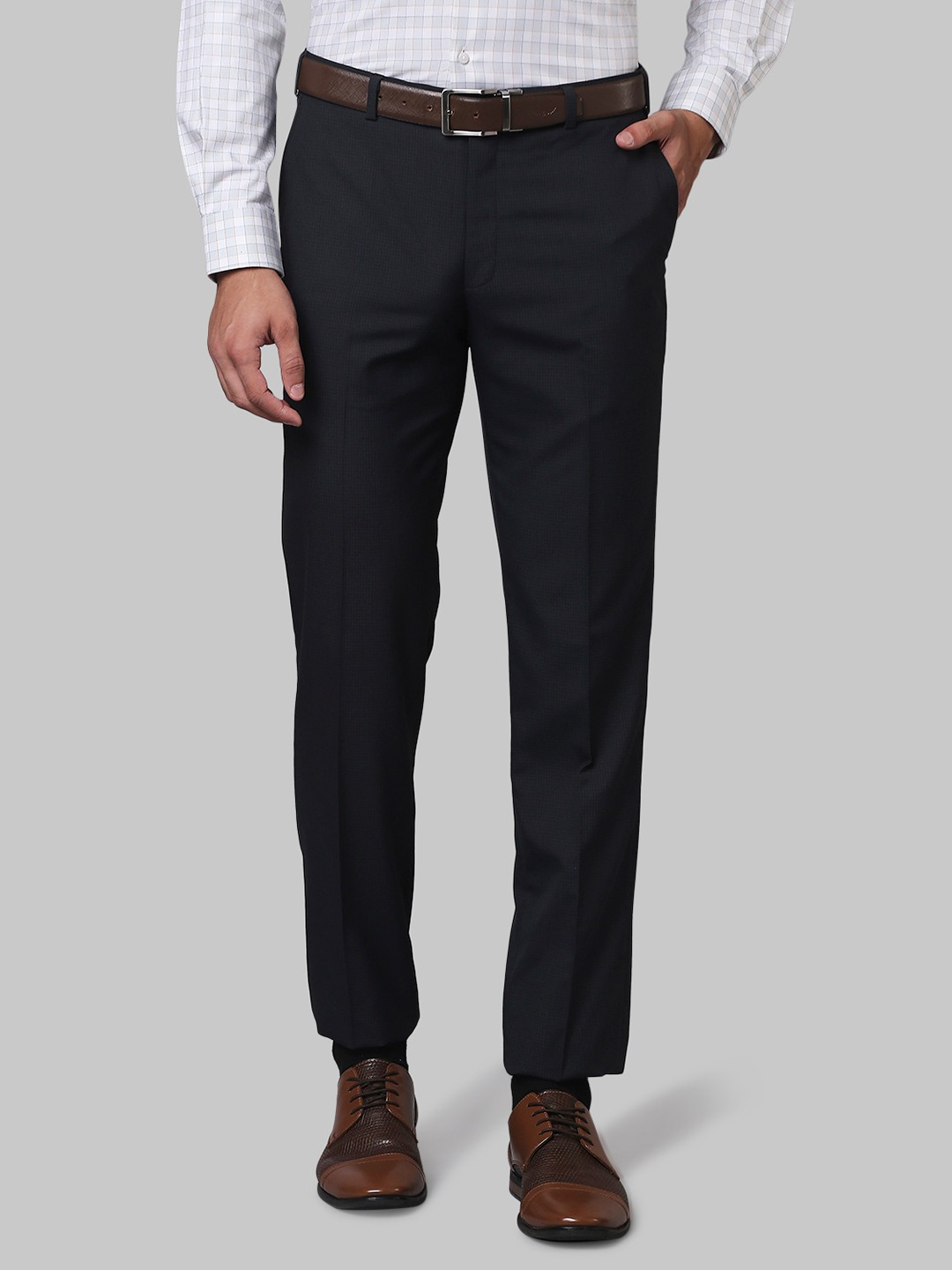 Raymond Black Chinos For Men