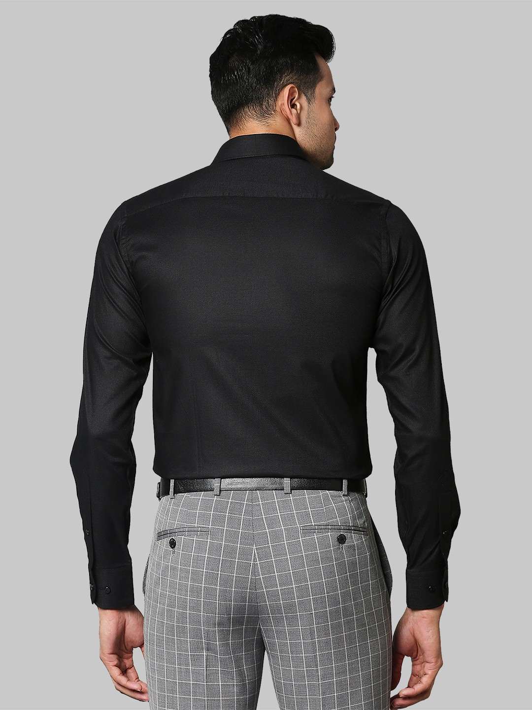 Raymond Black Formal Shirt For Men