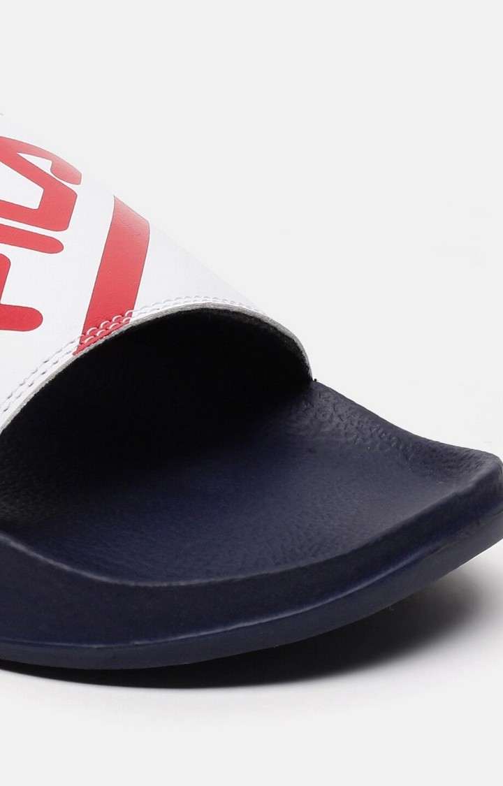 Men's Black PU Flip Flops