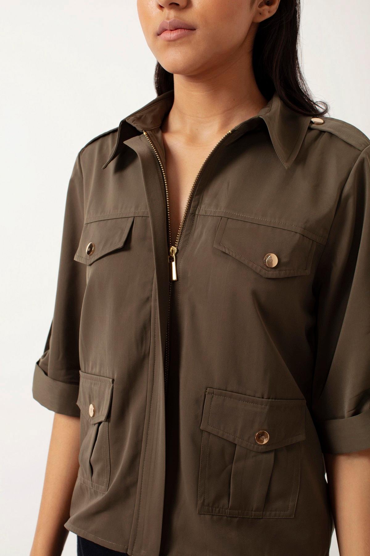 Olive Utility Jacket