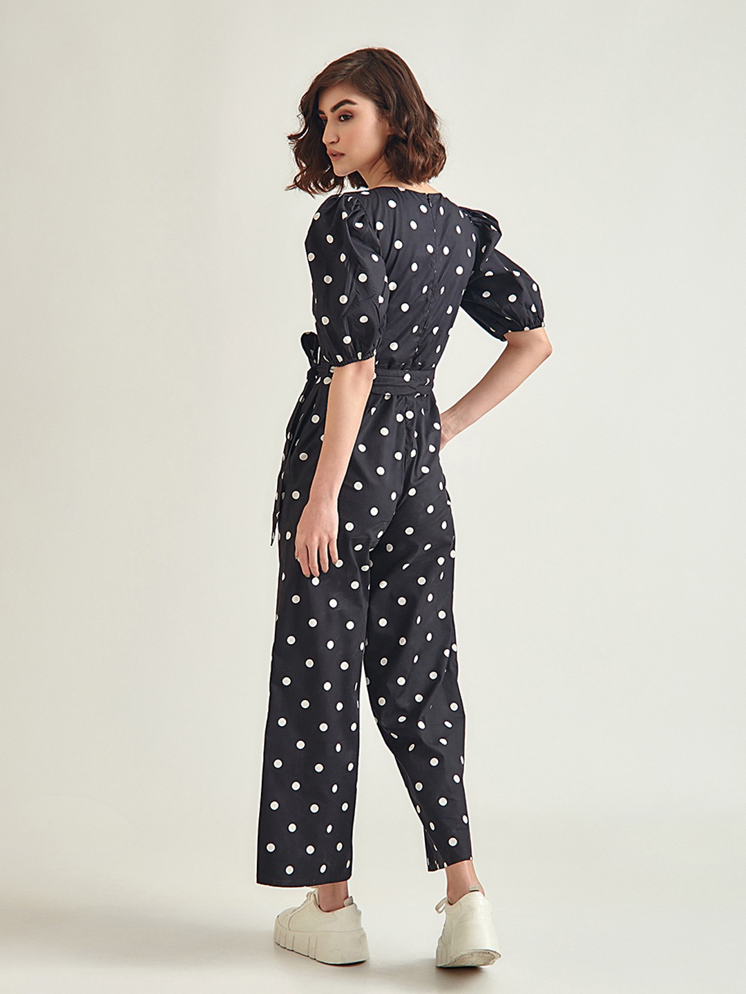 Retro Muse Black Jumpsuit