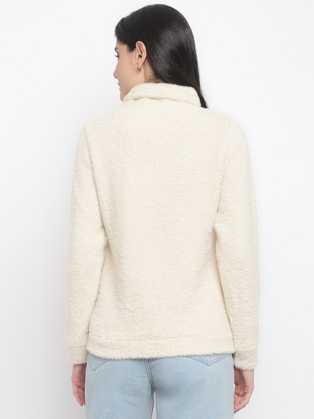 SELF KNIT HIGH NECK