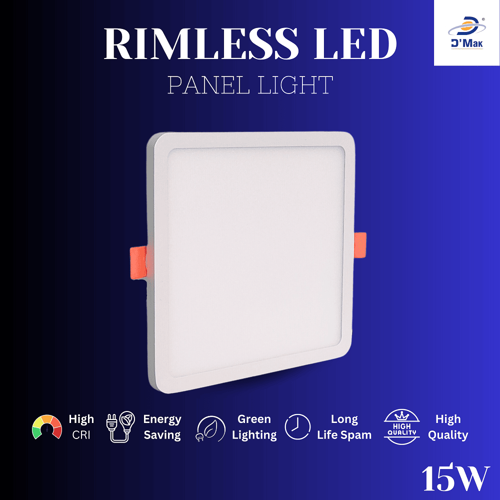 15 Square Led Conceal Light Rimless Border for POP/ Recessed Lighting ...