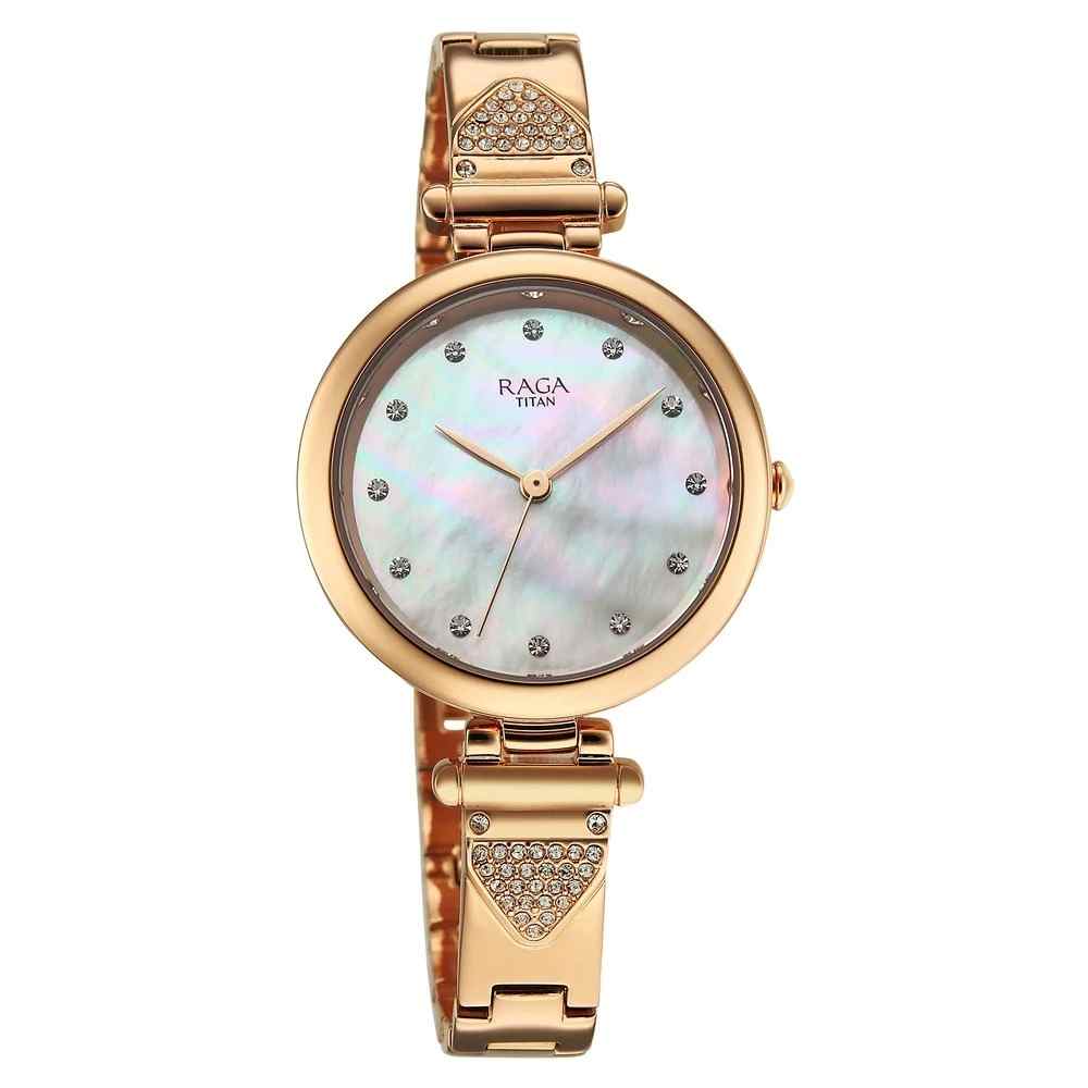 Titan Raga Glimmers 95363WM01 Women's Quartz Watch 32mm