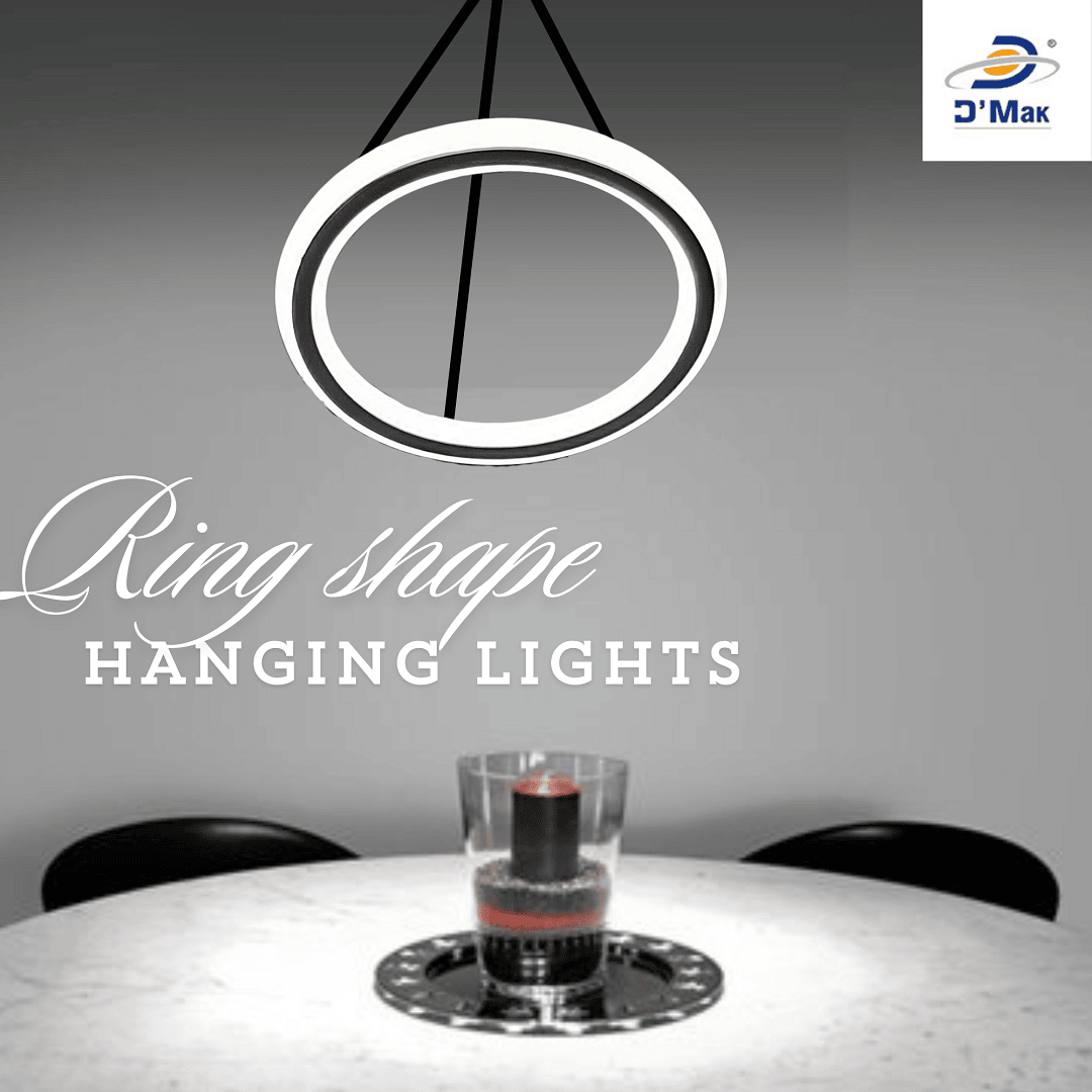 Round Ring Shape Hanging Lights, Ceiling Lights for Living Room ...