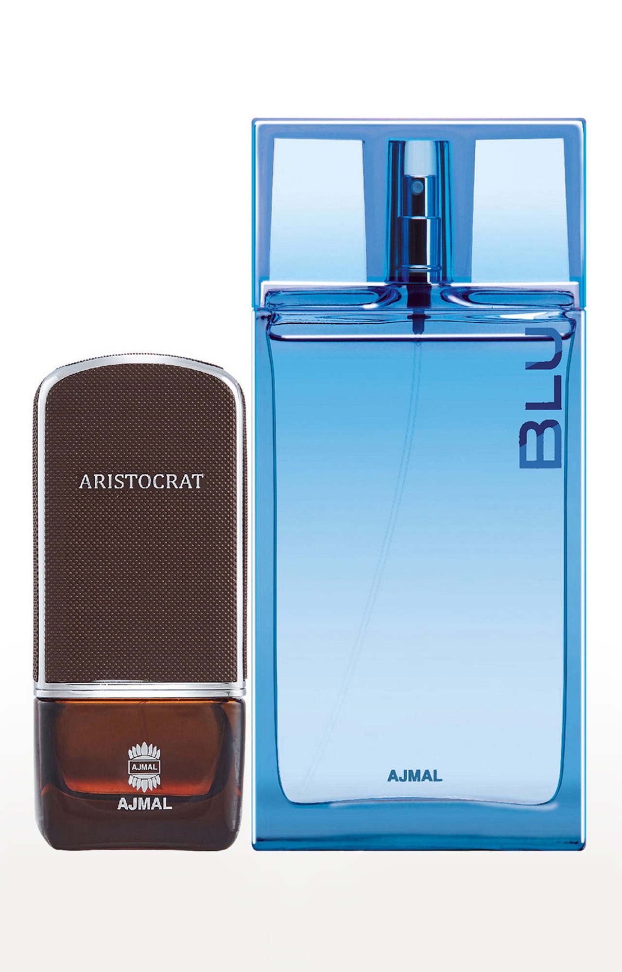 Ajmal Aristocrat EDP Perfume 75ml for Men and Blu EDP Aquatic Perfume ...