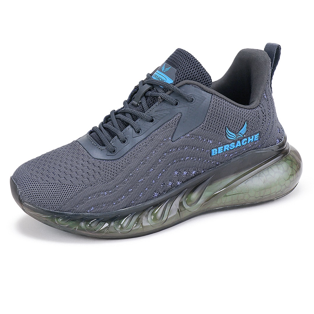 Bersache Sports Shoes For Men|Grey For Running,Walking,gym and hiking ...
