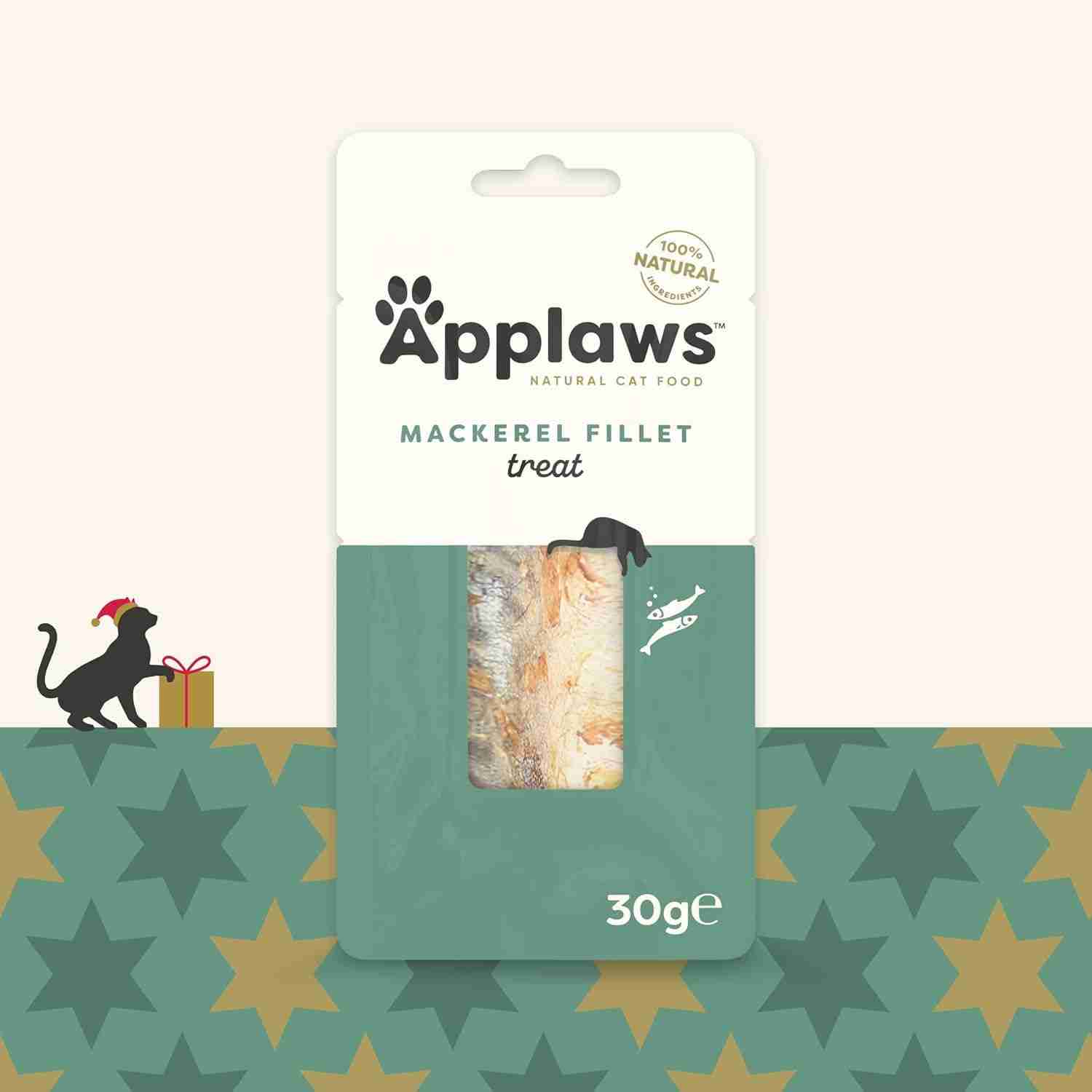 Applaws Cat Treat Whole Mackerel lion Food For Cat 30g