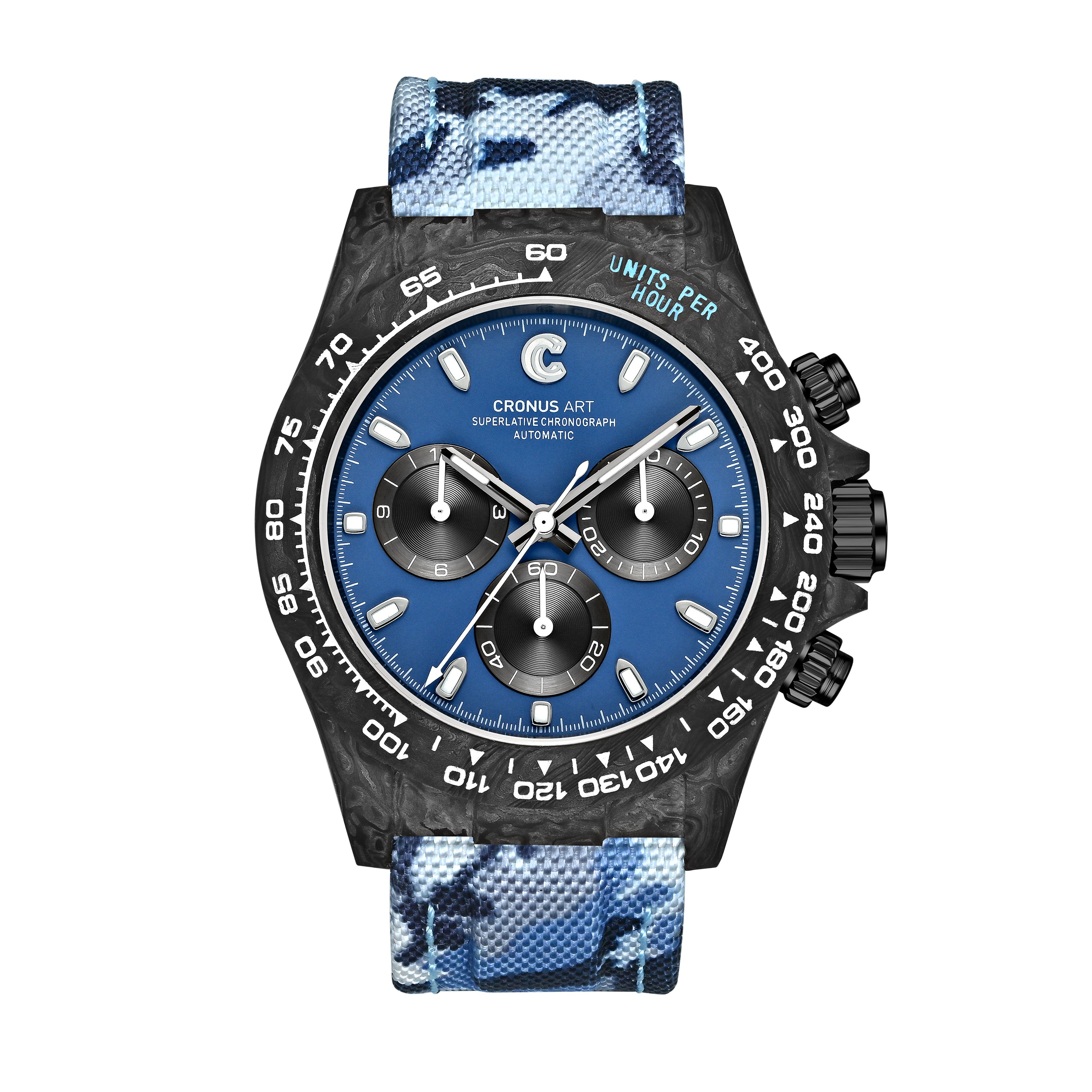 Cronus Art CM016-038 Men's Chronograph Automatic Watch 40mm