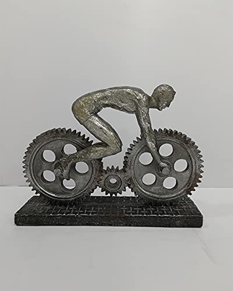 Order Happiness Fancy Human Figurines Silver For Table Top Figurine ...