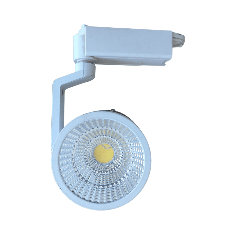 30 Watt LED Natural White Color White Body Track Light For Focusing ...