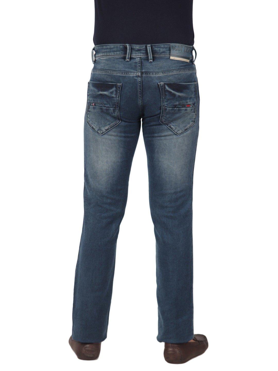 D'cot by Donear Men's Blue Cotton Jeans