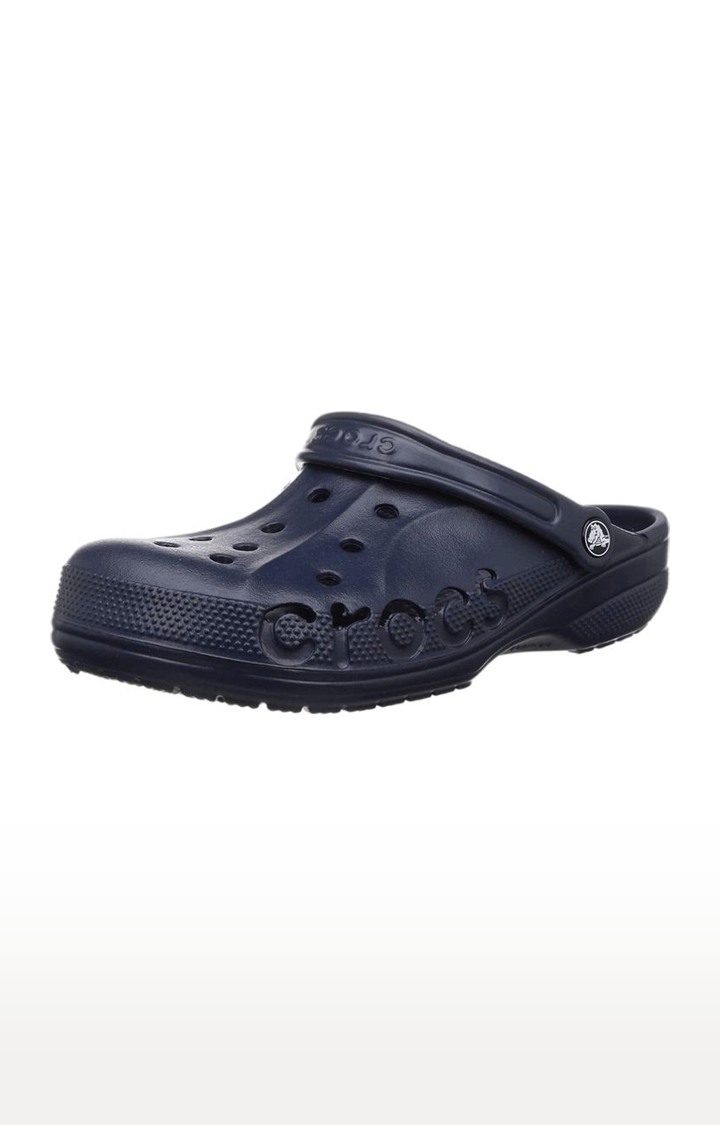Unisex Blue Solid Clogs