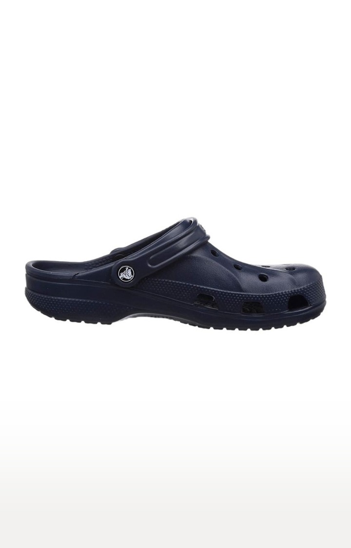 Unisex Blue Solid Clogs