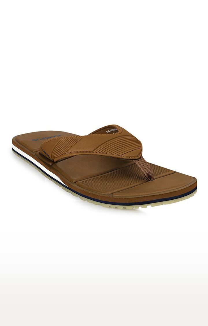 Men's Brown GC 1026 Slippers