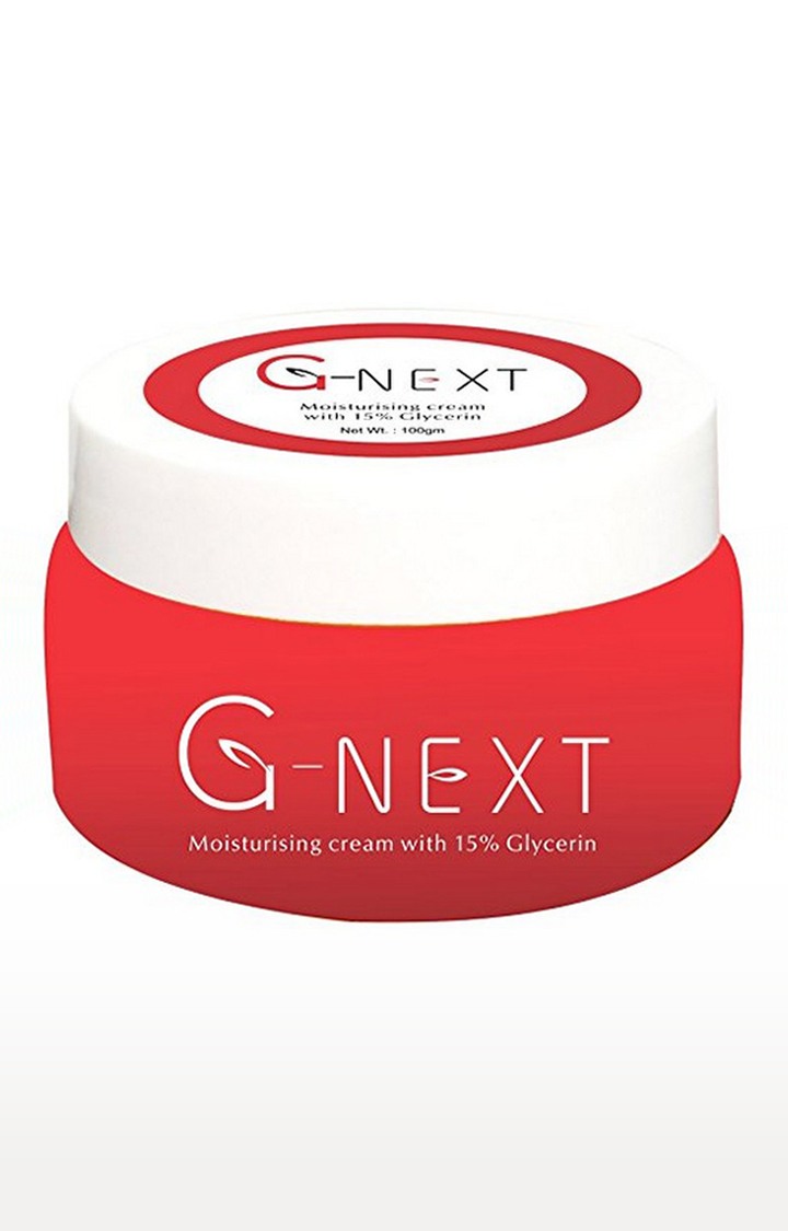 G Next Moisturizing Cream with 15% Glycerine, 100 gm
