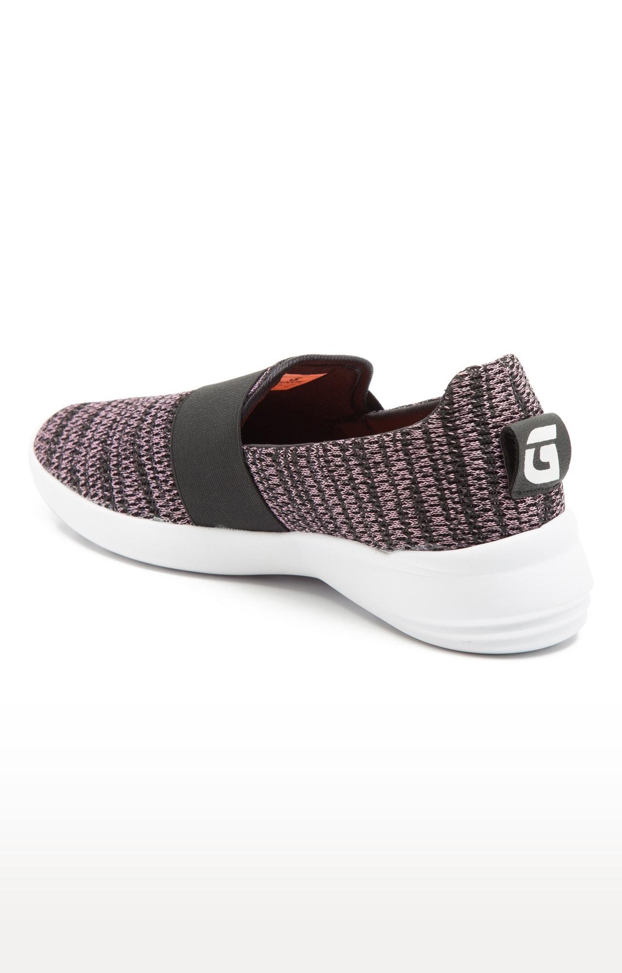 Ganuchi by Franco Leone Women's Mesh Black and Pink Running Shoes