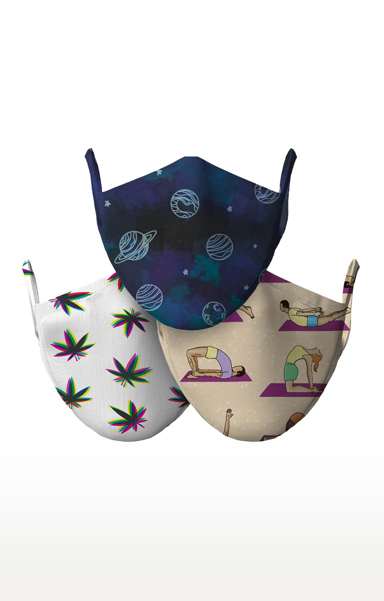 High On Art Face Masks (Pack of 3)