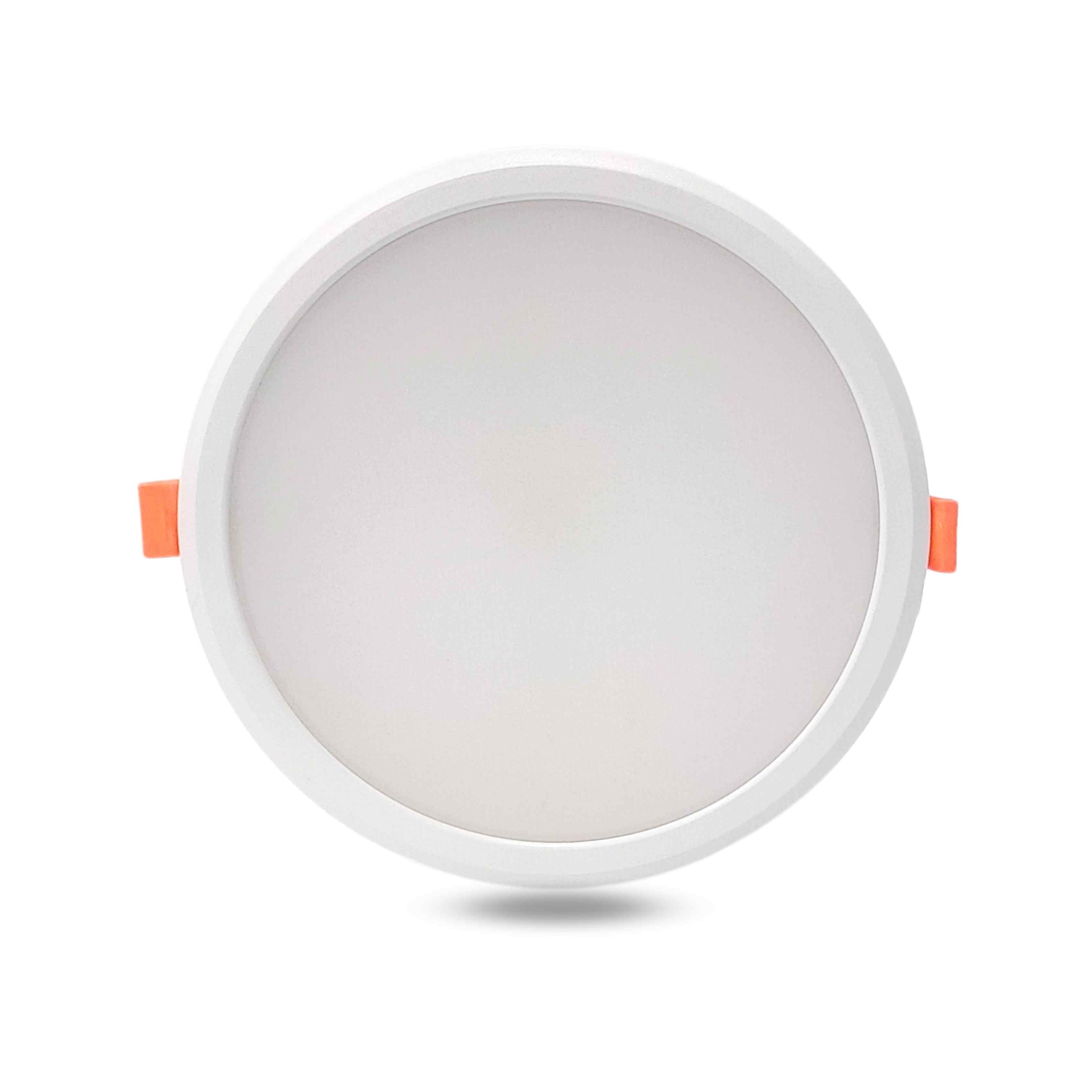 22 Watt Round Led PC Conceal Light for POP/ Recessed Lighting(Pack of ...