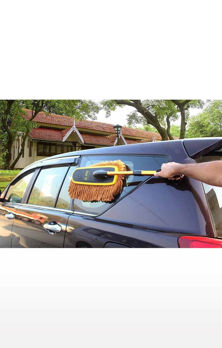 iLife Super Soft Microfiber Car Dash Duster Brush Dusting Tool with ...