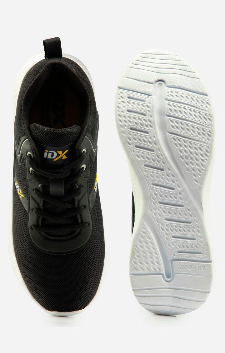 ID Men Black Running Shoes