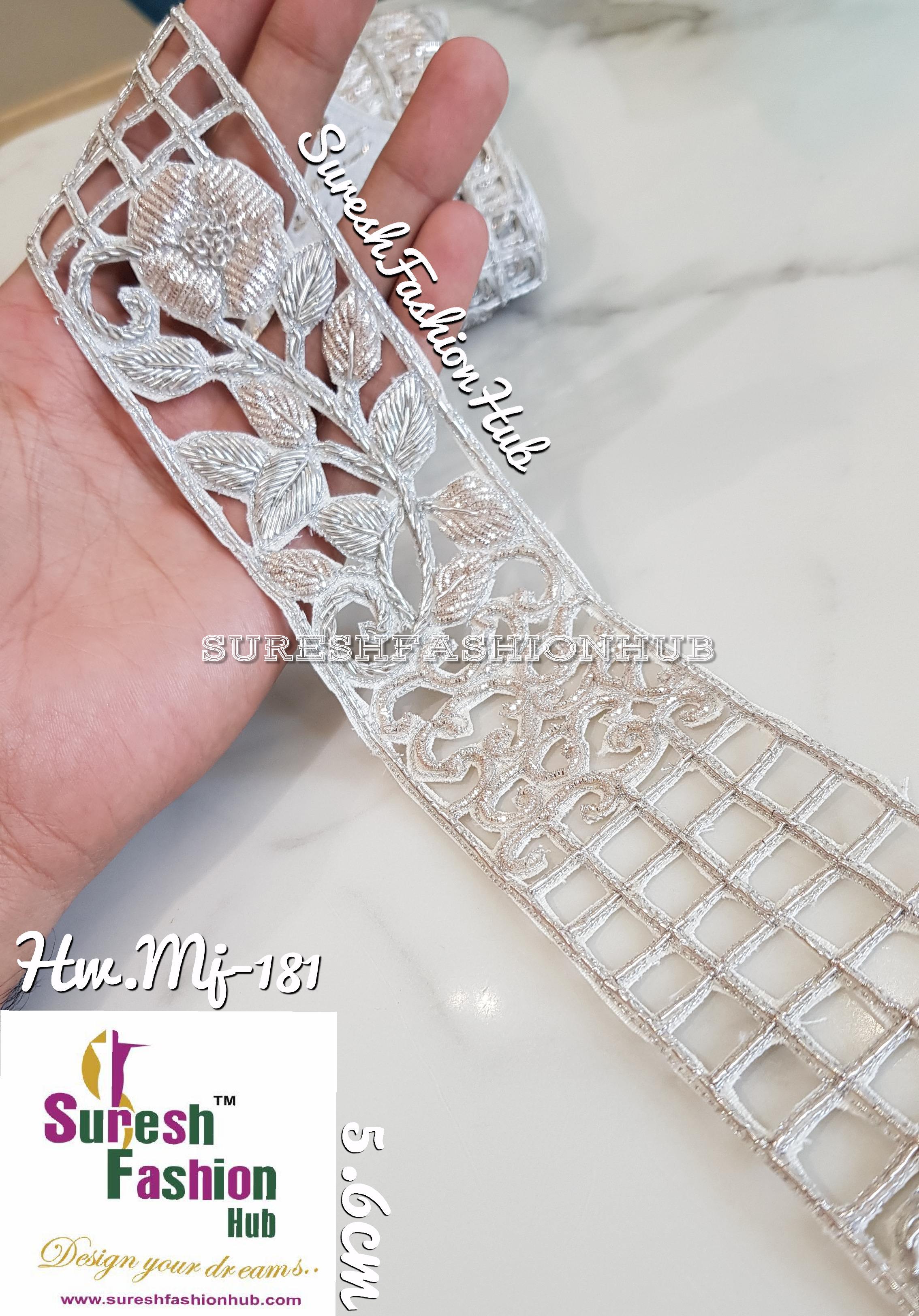 Handmade decorative Silver Color Ribbon