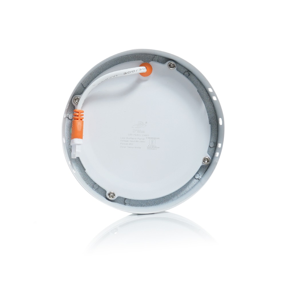 6 Watt Round Surface Led Panel Light for Ceiling(Pack of -10 , Colour ...