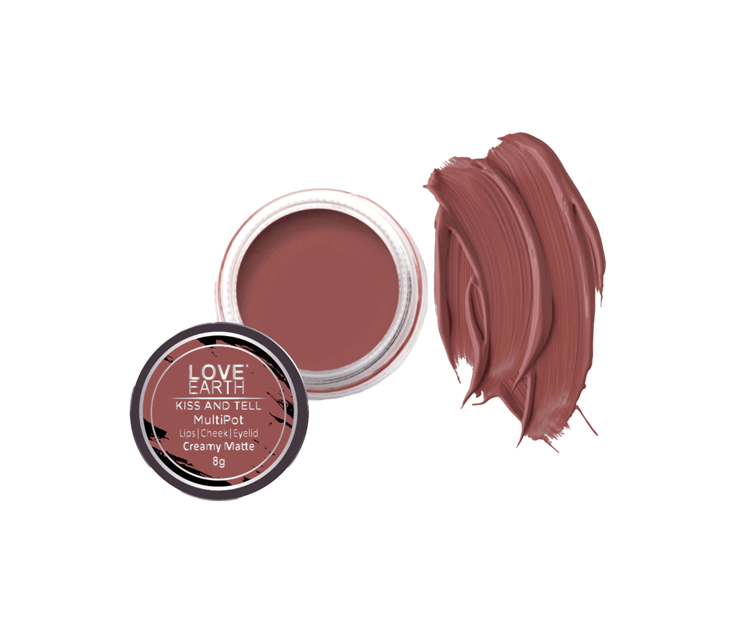 Love Earth Lip Tint & Cheek Tint Multipot-Kiss And Tell With Richness ...