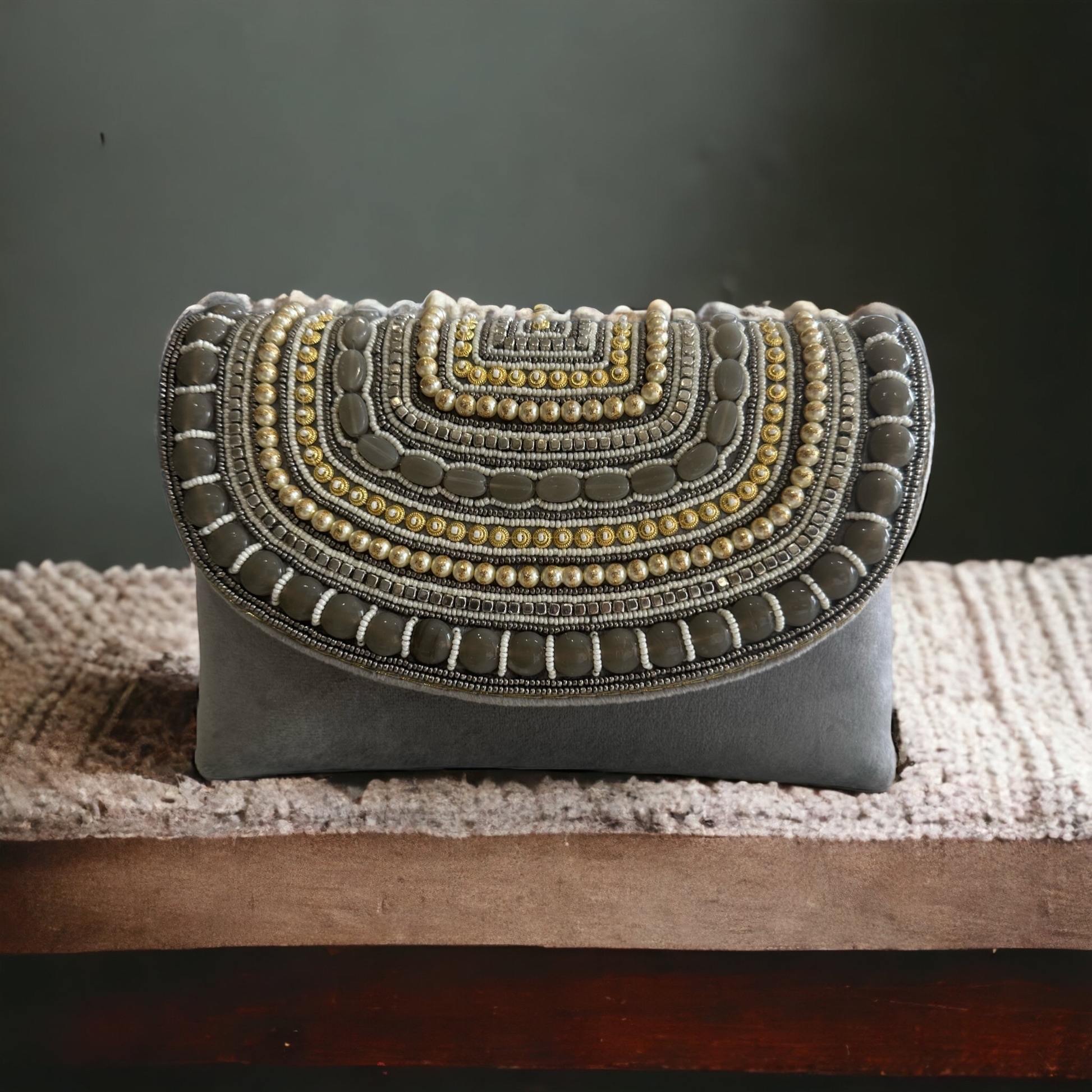 Grey Radiant Rendezvous Bag
