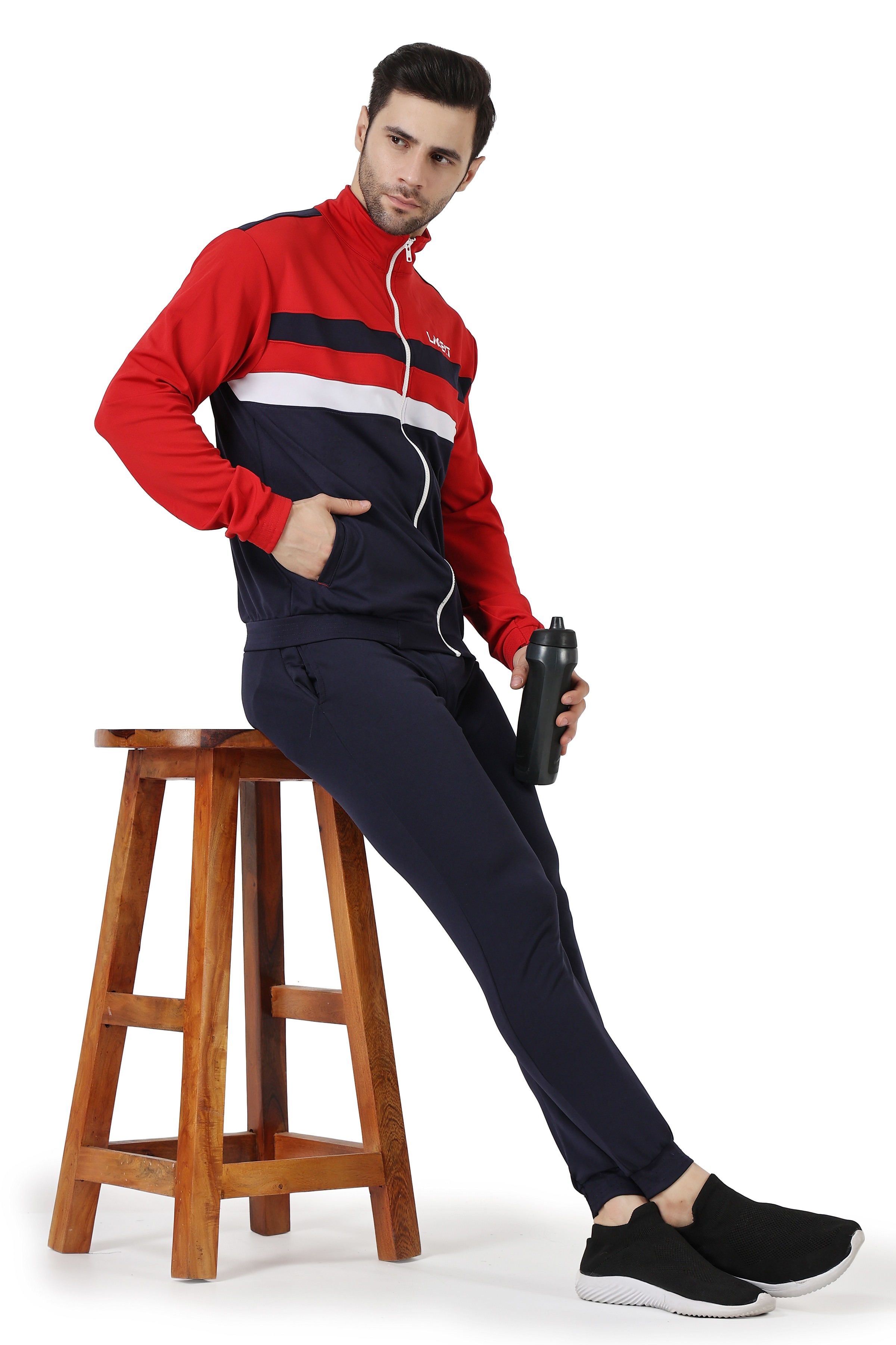 LACE IT Men's Tracksuit (Red)