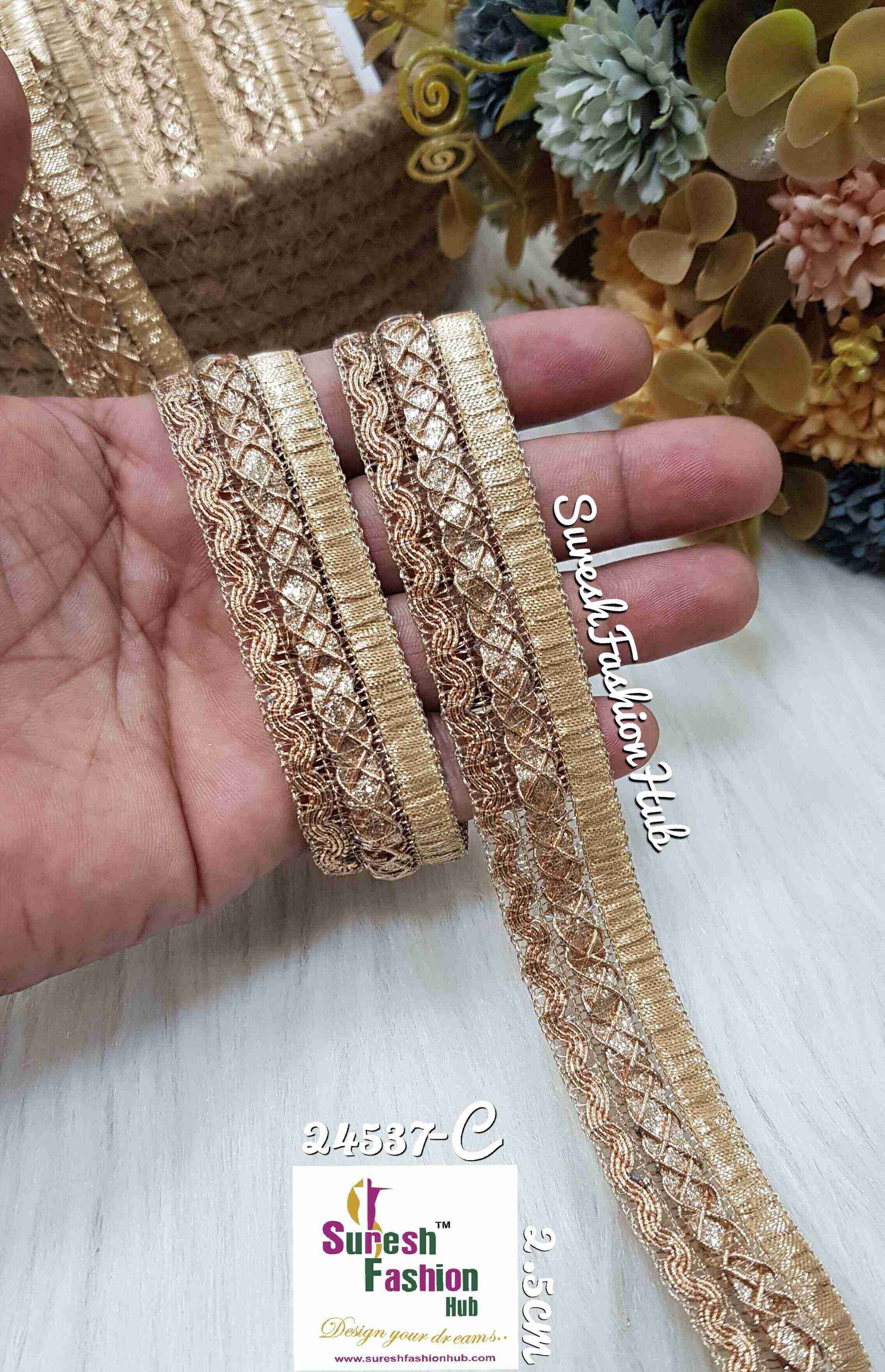 Gota Patti Magic with Golden Zari Designer Laces