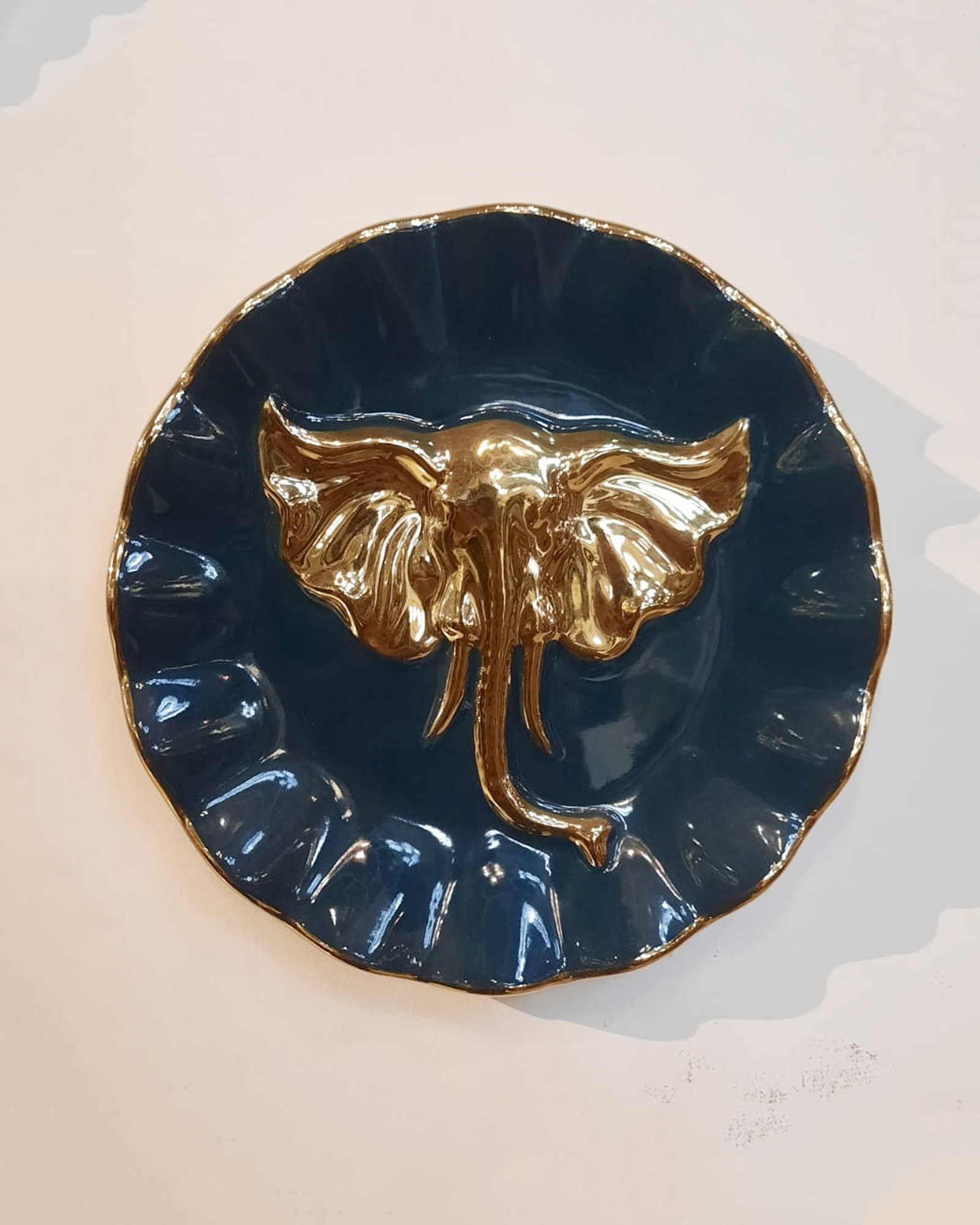 Order Happiness Ceramic Elephant Decorations pieces