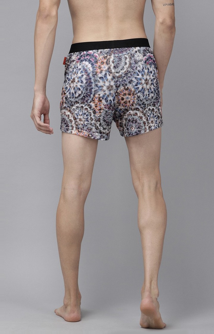Men's Printed Knitted Boxers (Pack of 2)