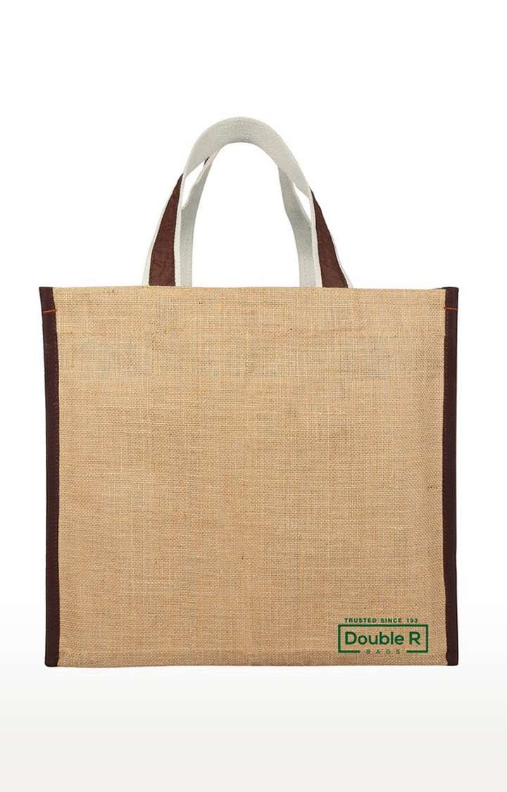 Double R Bags Big Heavy Duty Eco Reusable Plain Jute Cloth Shopping ...